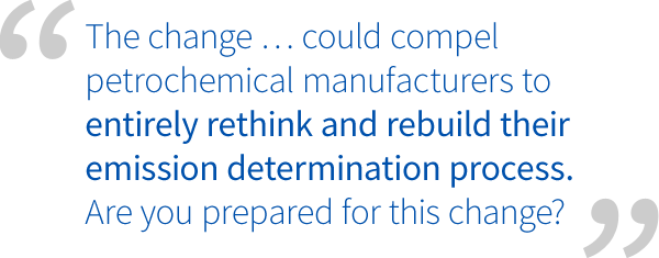 Tank Emissions and Quad O Compliance: Important Definition Change